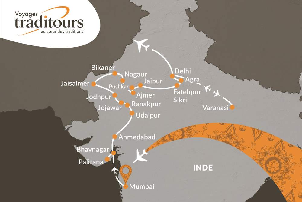 Inde du Nord (23 jours) | Voyages Traditours