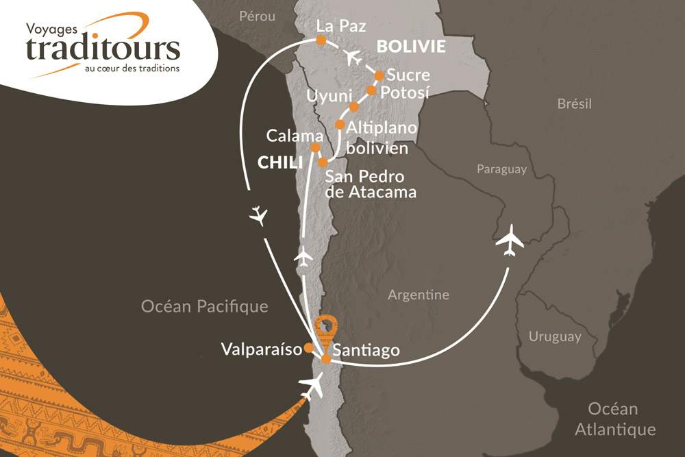 Chili & Bolivie (17 jours) | Voyages Traditours