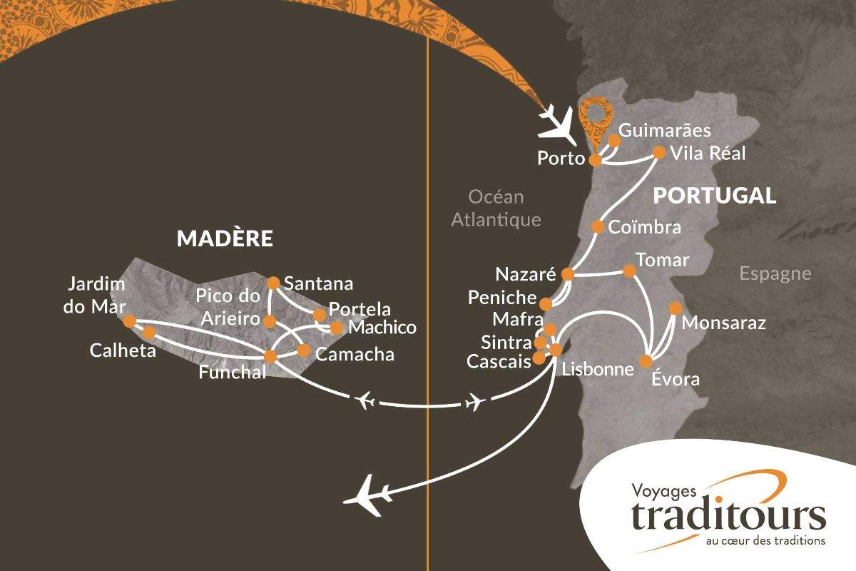 Portugal & Madère (17 jours) | Voyages Traditours